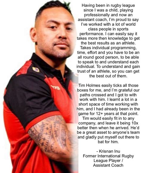 For A Man Of His Reputation To Say Things Like This Blows Me Away He Has Played At The Top