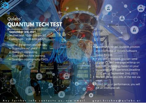 Devendra Mishra On Linkedin Qulabs Quantumtechnologies