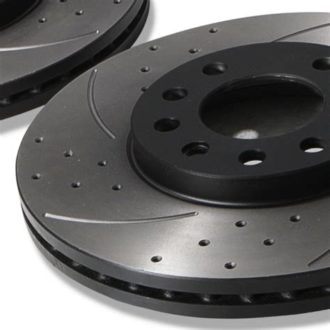 Front Drilled Grooved 288mm Brake Discs Vauxhall Vx220 20 22 Vxr 00