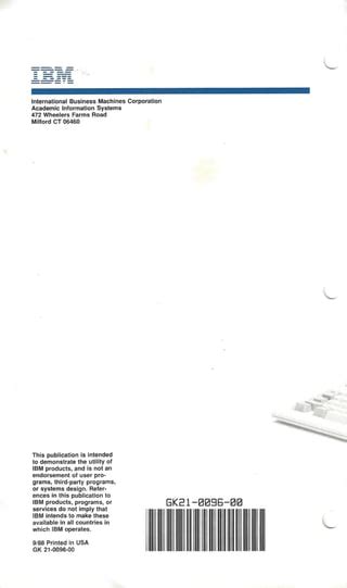 Ibm Brochure 9 88 Pdf