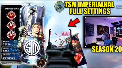 Tsm Imperialhal Controller Settings Season 20 Apex Legends Youtube