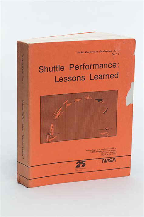 Shuttle Performance Lessons Learned Two Volume Set Rr Auction