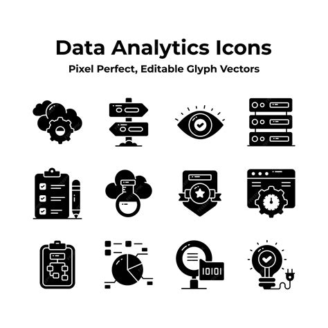Premium Vector Download This Beautiful Data Analytics Icons Set Ready To Use In Your Projects