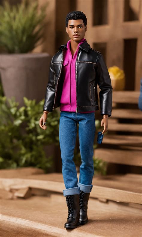 Lexica Design The Packaging For A Ken Doll In A Stylish Black