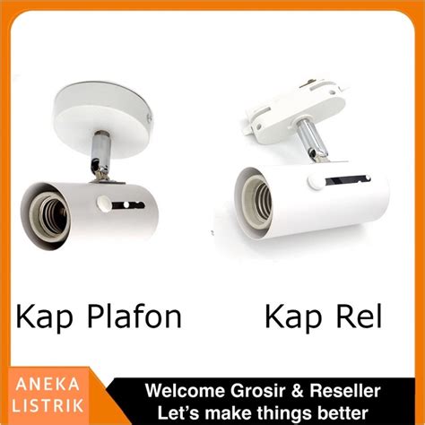 Jual Lampu Sorot E Fiting Sorot Led Spot Light Plafon Dan Rell Fitting E Shopee Indonesia