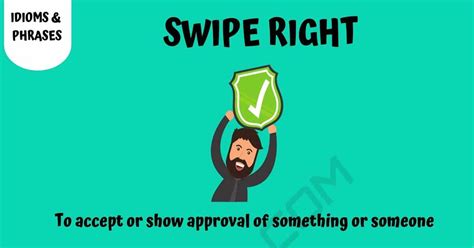 Swipe Right Meaning How To Use The Idiom Swipe Right Correctly Esl
