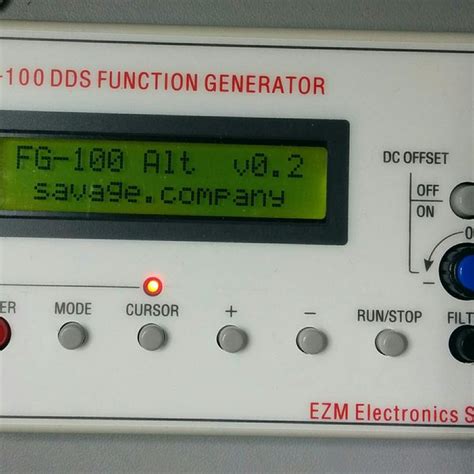 Alternate Firmware For FG DDS Function Gen Hackaday Io