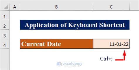 How To Insert Current Date In Excel 3 Ways Exceldemy
