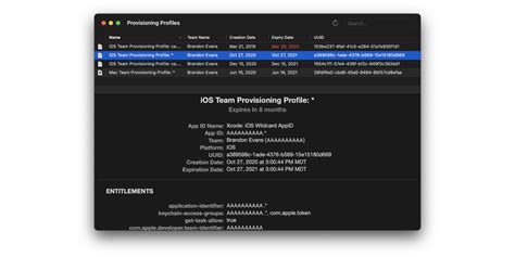 provisioning profiles · github topics · github