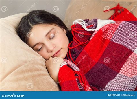Young Girl Is Sleeping Stock Image Image Of Beautiful 82397441