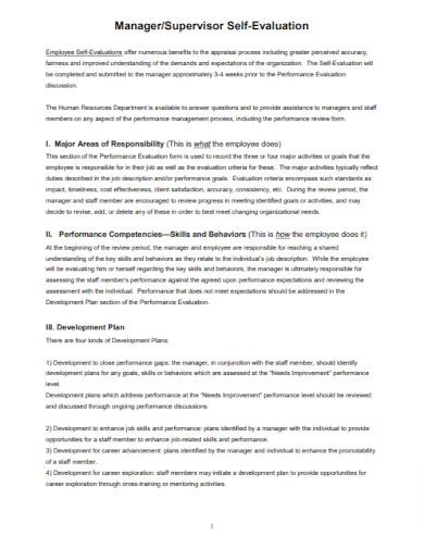 Self Evaluation For Work 29 Examples Format Pdf Self Evaluation For Work 29 Examples Format Pdf