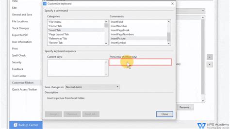 How To Customize Text Shortcut Keys Wps Office Academy