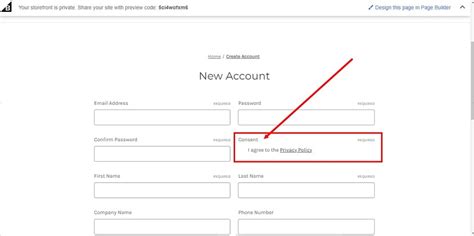 Add “i Agree Checkbox For Privacy Policy On Bigcommerce Termsfeed