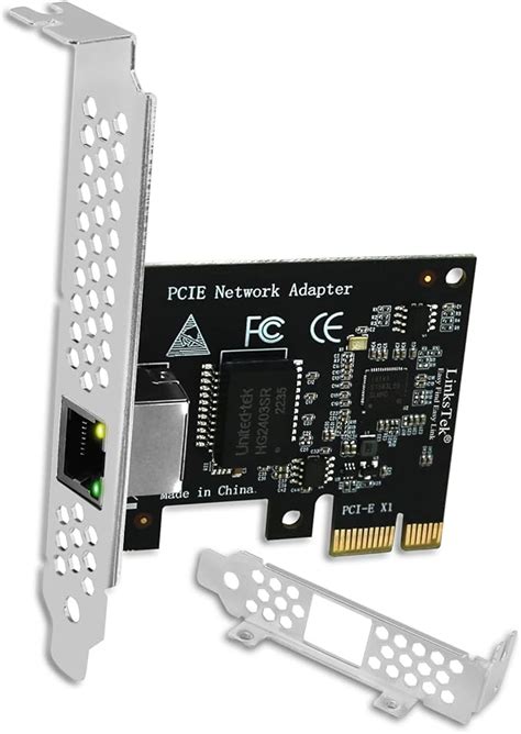 Amazon Com LinksTek PCI Express X1 Interface To 2 5GbE RJ45 Ports Network Adapter For Windows