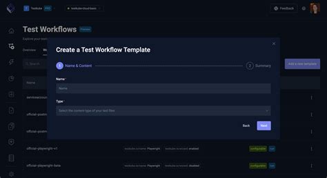 Workflow Templates Testkube Documentation