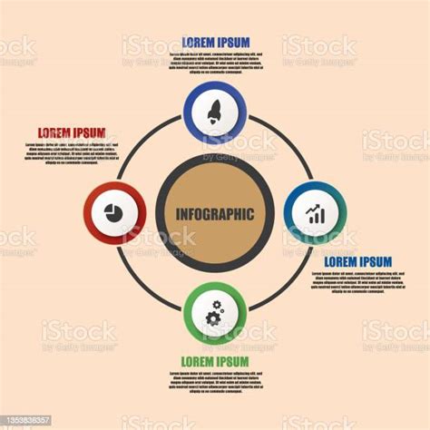 아이콘과 4가지 옵션 또는 단계가 있는 벡터 인포그래픽 씬 라인 디자인 템플릿입니다 0명에 대한 스톡 벡터 아트 및 기타 이미지 0명 4가지 개체 개념 Istock