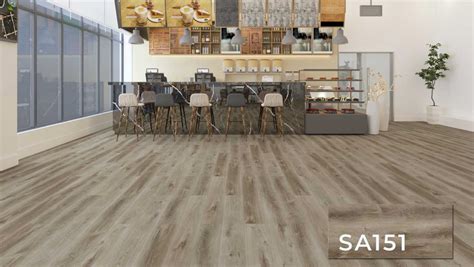 Sa 151 Spc Vinyl Flooring With Attached Pad 100 Water Proof 28 84 Sq