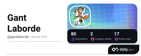 Gant Laborde Gantlaborde Dailydev