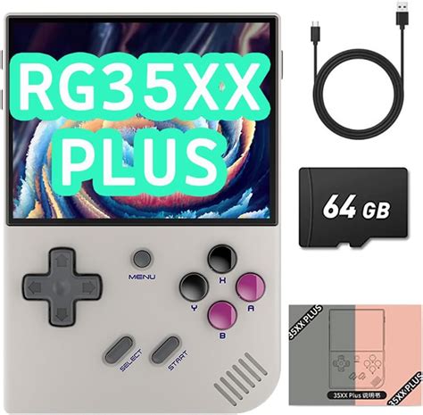 Rg35xx Handheld Emulator 35 Inch Ips Retro Games Consoles