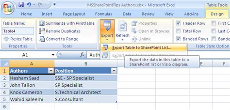 Create SharePoint Custom List Populated With Excel Data Part 1