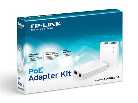 TL-POE200 | Power over Ethernet Adapter Kit | TP-Link United Kingdom