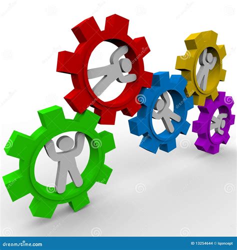 gears cartoon vector 7553729