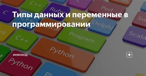 Типы данных и переменные в программировании ИнфоКод Дзен