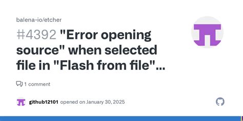 Error Opening Source When Selected File In Flash From File Menu · Issue 4392 · Balena Io