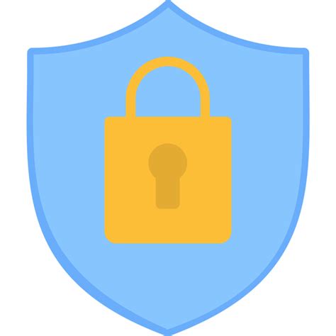 Encryption Firewall Lock Safe Secure Security Shield Icon