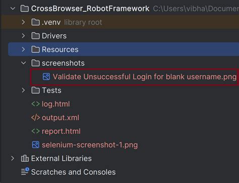 Add Screenshots To Failed Tests In Robot Framework Qa Automation Expert