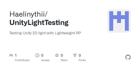 Github Haelinythii Unitylighttesting Testing Unity 2d Light With Lightweight Rp