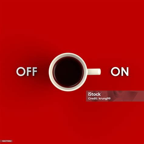 빨간 배경 커피 개념 그림 3d 렌더링에 고립 된 커피 한 잔의 상위 뷰 3차원 형태에 대한 스톡 사진 및 기타 이미지 3차원 형태 갈색 고급 요리 Istock