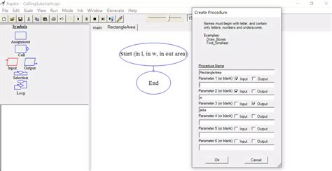 Procedure In Raptor Flowcharts Testingdocs