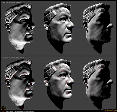 Ue3 Realistic Real Time Skin Shader Rigging Tech Artistsorg