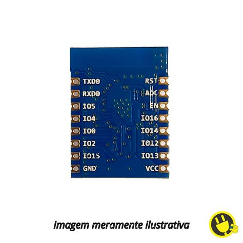 Módulo Wifi Esp8266 Esp 07 Smartprojects Brasil Componentes