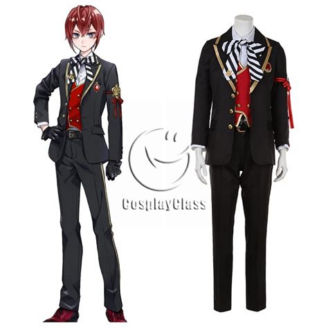 Twisted Wonderland Heartslabyul Riddle Rosehearts Uniforms Cosplay