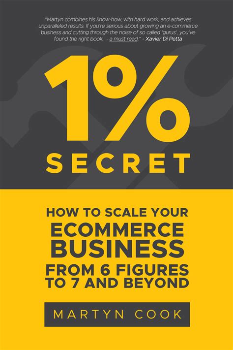 Secret How To Scale Your Ecommerce Business From Figures To And Beyond By Martyn Cook