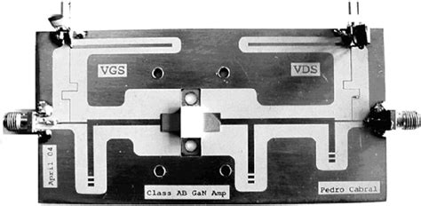 Figure 11 From Nonlinear Device Model Of Microwave Power Gan Hemts For High Power Amplifier