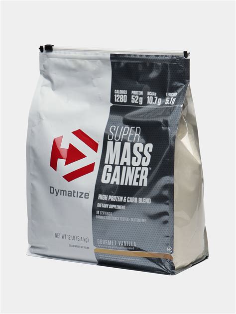 Гейнер для набора массы Super Mass Gainer от Dymatize, 5.5 кг купить по ...