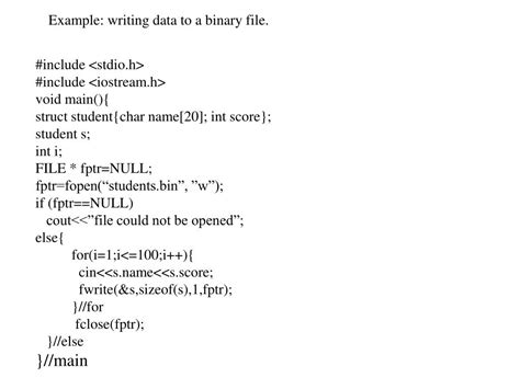 Ppt Binary Files Powerpoint Presentation Free Download Id4119336