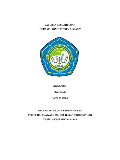 Lp Dan Askep Teori Ckd Pdf