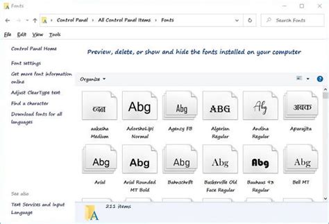 Windows Computer Ke Default Font Change Kaise Kare My Hindi Tricks