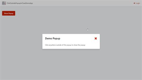 Click Outside Popup To Close Overview O11 Outsystems