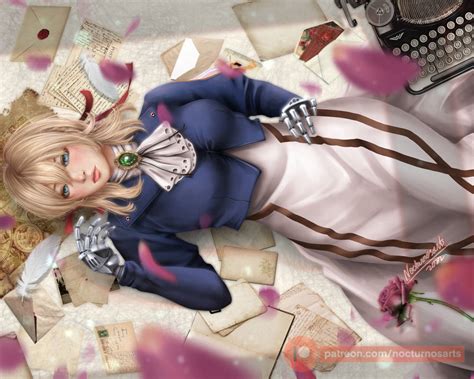 Violet Evergarden By Nocturnosarts On Deviantart
