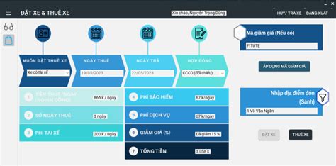 Tham Khảo Winform Net Framework 48 Cho Thuê Xe Tự Lái Database
