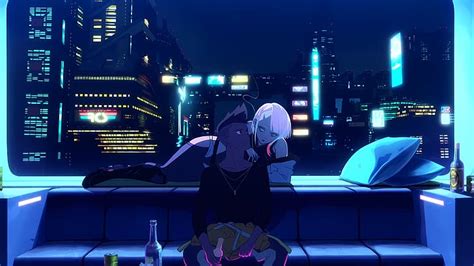 Hd Wallpaper Cyberpunk Edgerunners Anime Girls Lucy Edgerunners