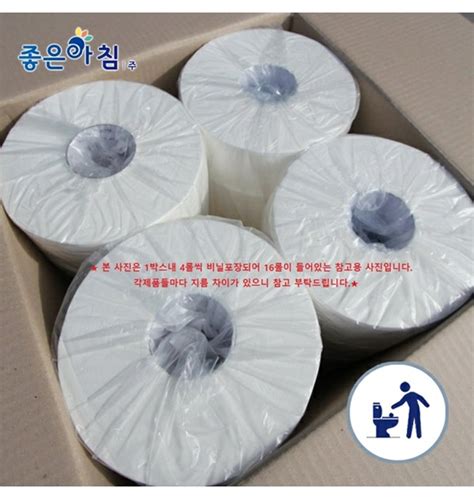 좋은아침 고급형 점보롤 화장지 16롤 1개 티몬
