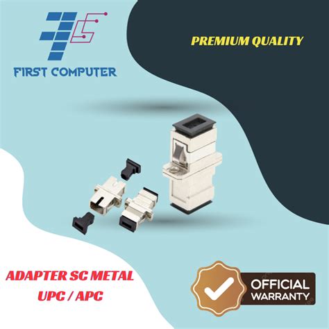 Premium Quality SC UPC APC Metal Fiber Optic Adapter Shopee Malaysia