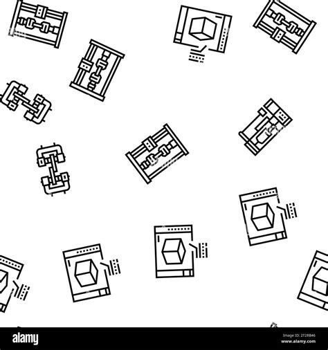 Material Construction Engineer Vector Seamless Pattern Stock Vector Image And Art Alamy