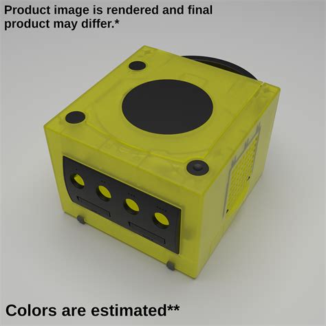 Gamecube Replacement Shell Translucent Extreme Green Muramasa